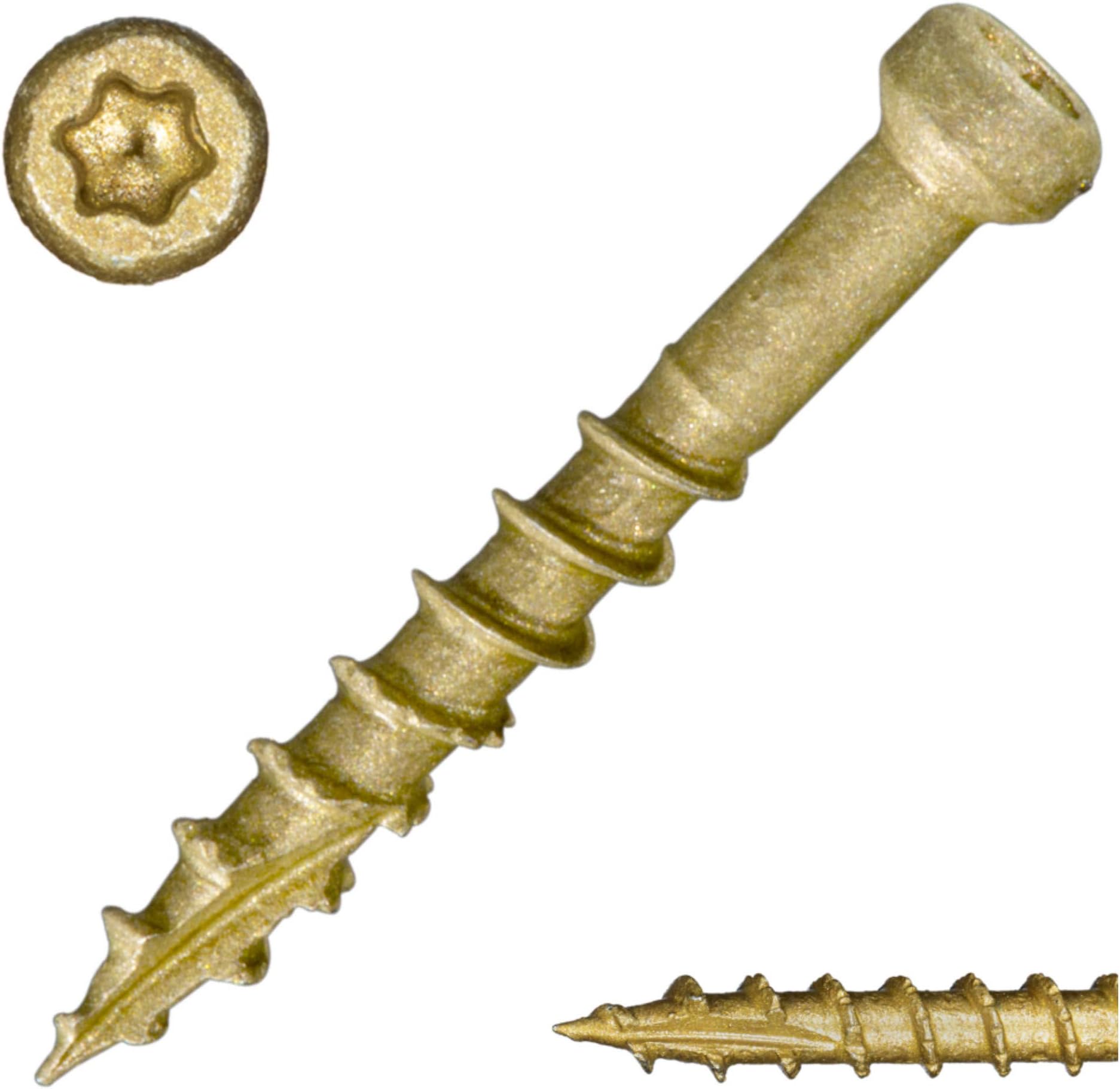 Amazon.com: WoodPro Fasteners TH7X2-1 Number-7 by 2-Inch Trim Head Wood ...