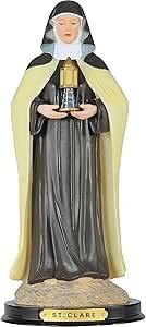 Amazon.com: ICE ARMOR 12" H Saint Clare Statue St. Clare of Assisi Holy ...