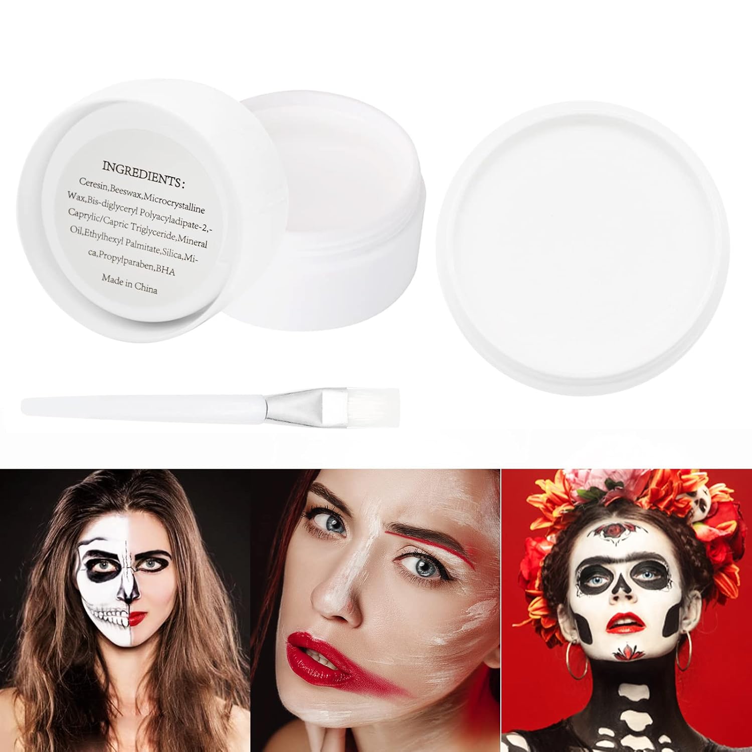Amazon.com : Halloween Makeup Face Body Paint - Professional SFX Makeup ...