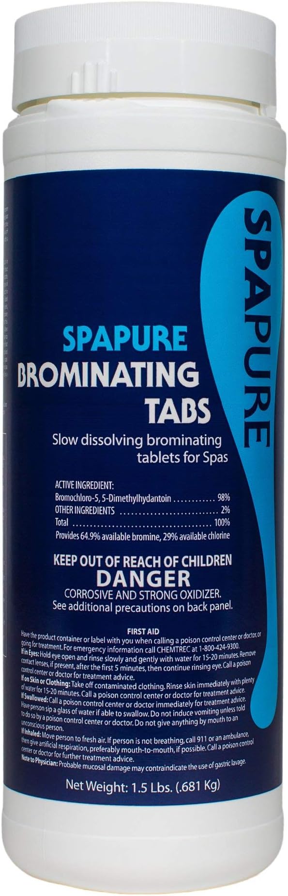 Amazon.com : SpaPure Bromine Tablets - 1.5 lb : Patio, Lawn & Garden
