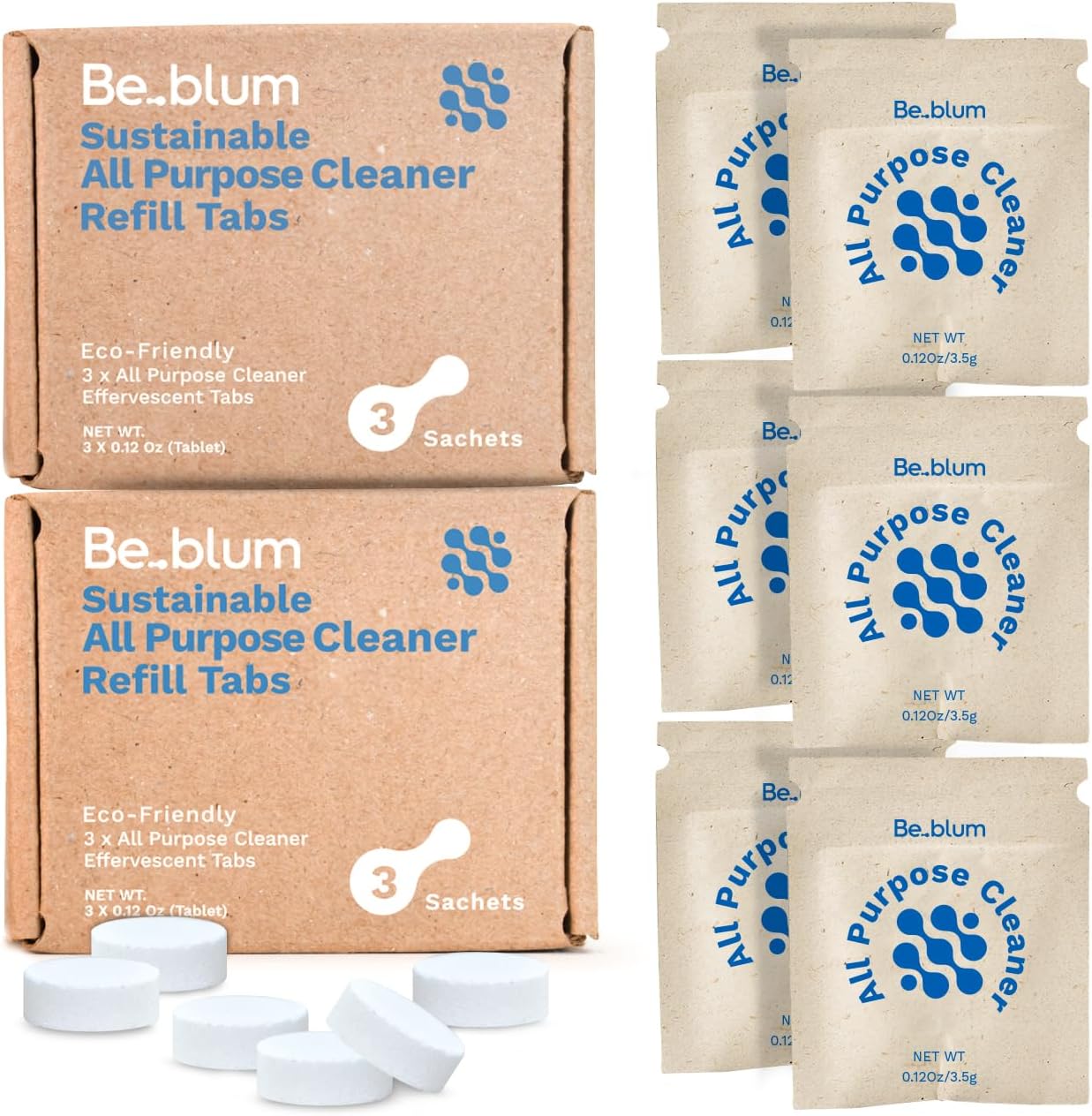 Amazon.com: MightyNest All Purpose Home Cleaner | 6 Unscented Refill ...