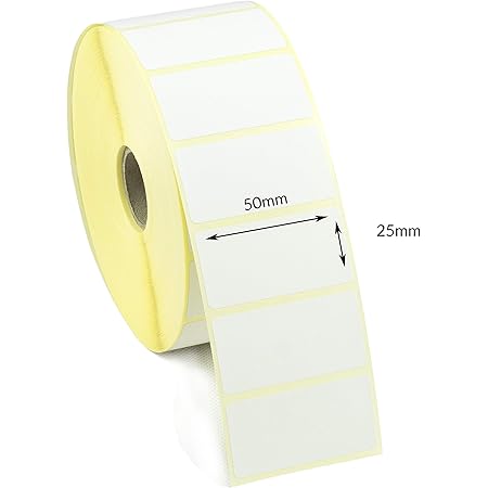Panther - 50mm x 25mm Direct Thermal Labels - for GK420D (1 Roll ...