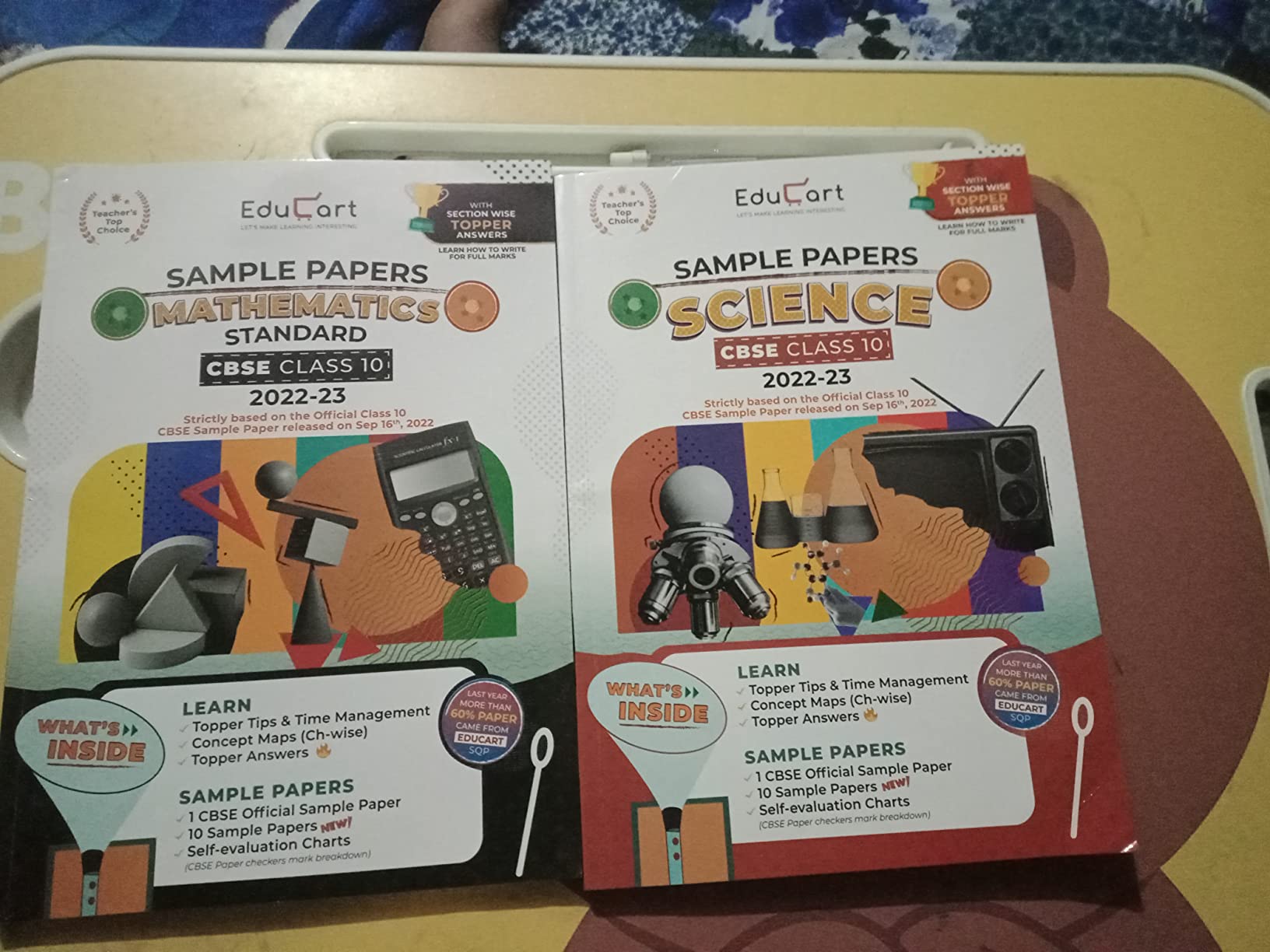 Educart CBSE Class 10 Sample Papers 2022-23 Bundle - Science and ...