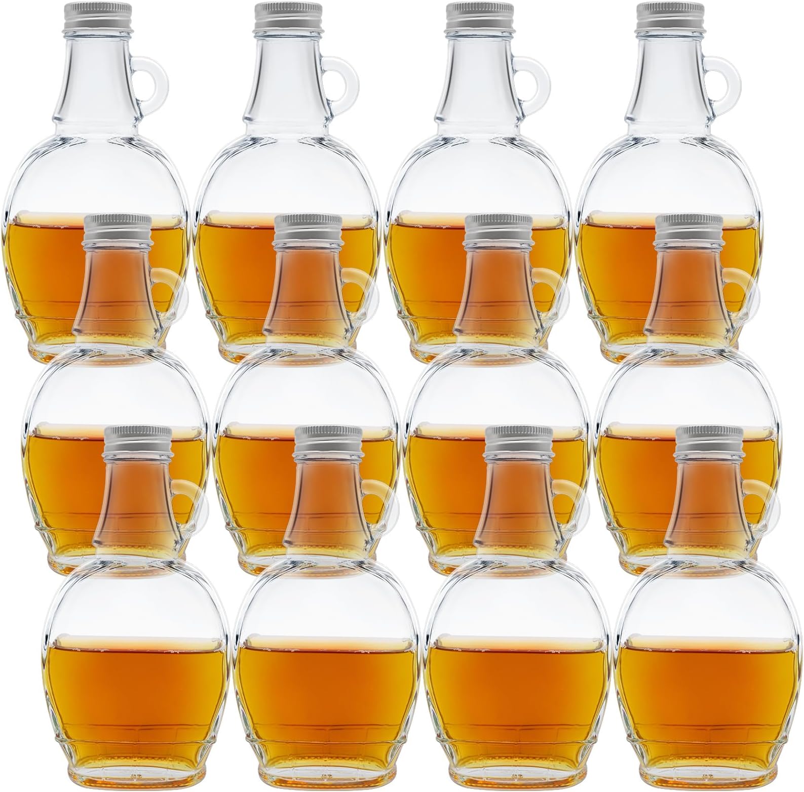 Amazon.com: zsccxq 12 Pcs 5 oz Maple Syrup Bottles,Maple Syrup Jars ...