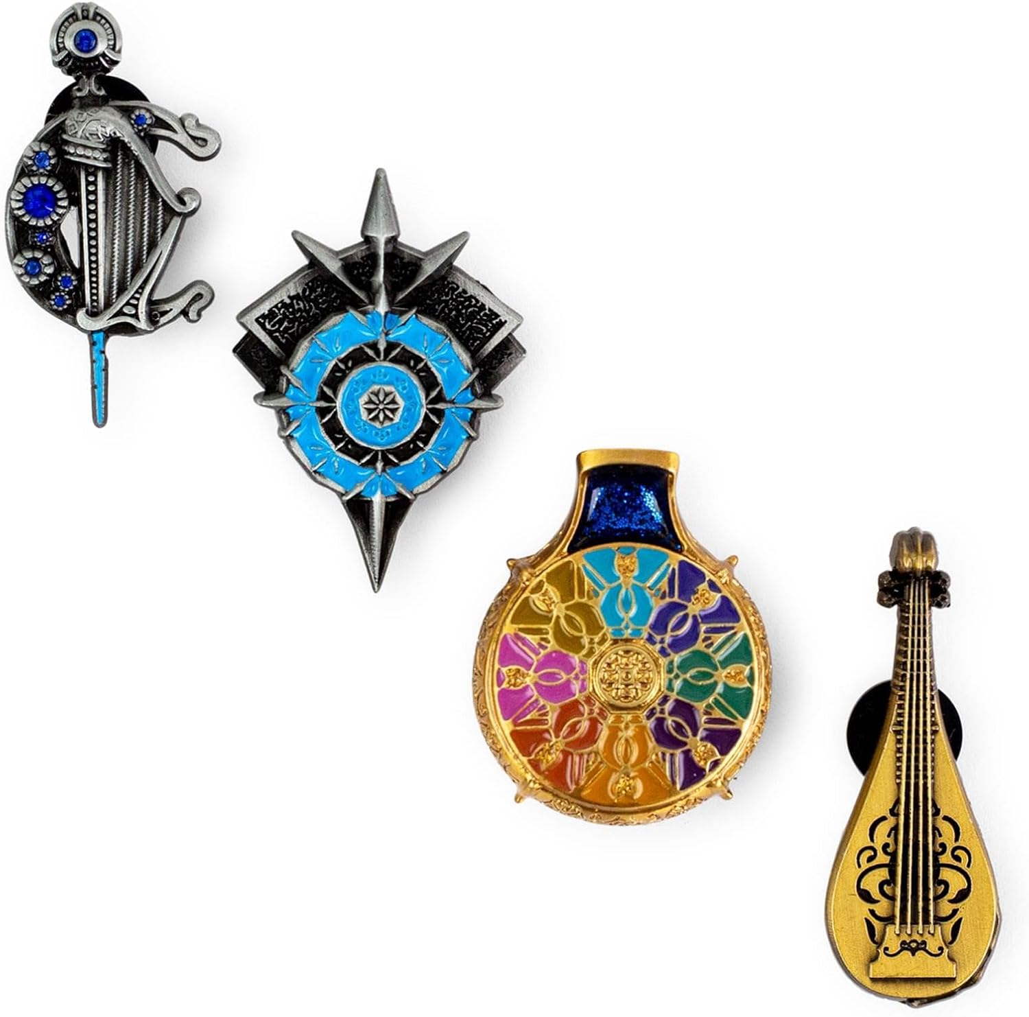 Amazon.com: Dungeons & Dragons Honor Among Thieves 4-Piece Metal Pin ...