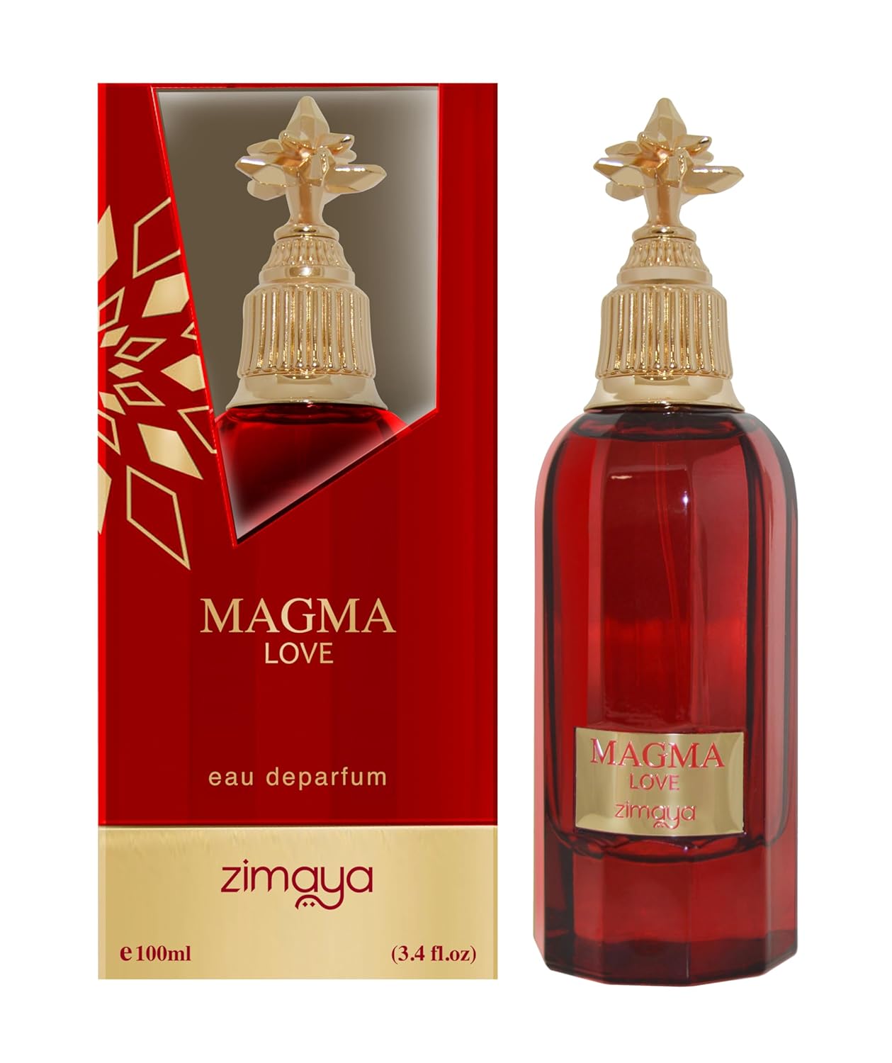 Amazon.com : Zimaya Magma Love Eau De Parfum Spray 3.4 Oz : Beauty ...