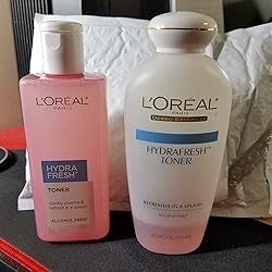 Amazon.com: L'Oreal Paris 071249672044 Hydrafresh Toner Alcohol-Free, 1 ...
