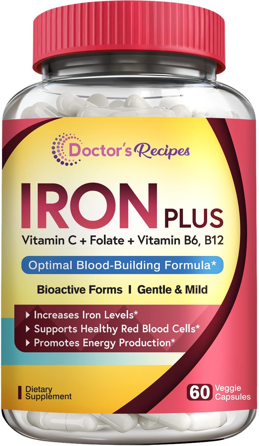 Amazon.com: Vitron-C Iron Supplement, Once Daily, High Potency Iron ...