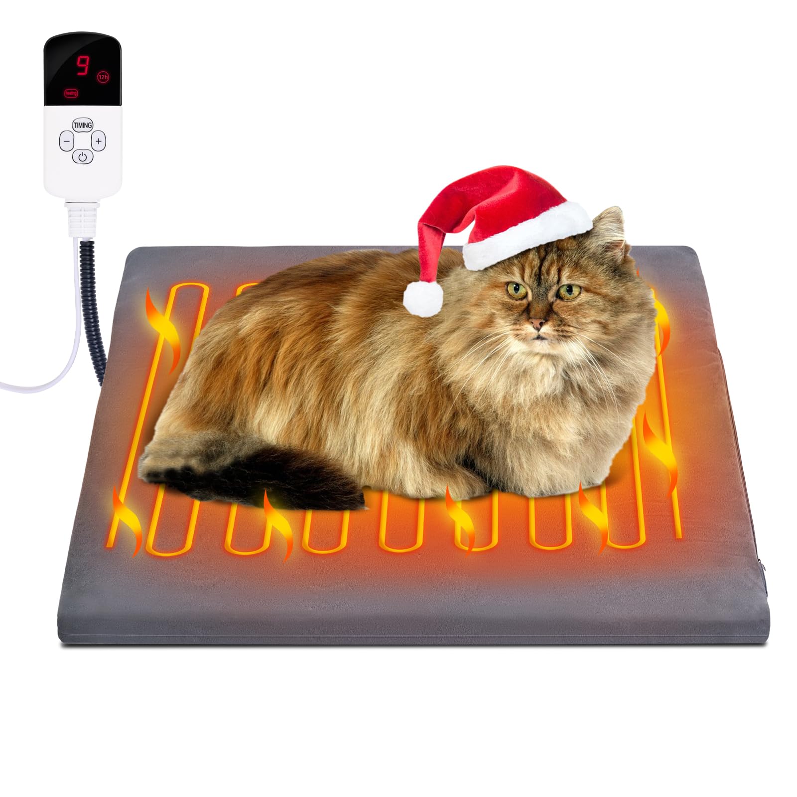 Amazon.com : Dog Heating Pad, Waterproof Pet Heating Pad for Cats Dogs ...