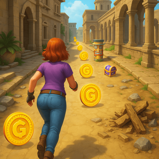 Angry Gran Run - Running Game Endless Runner Subway Dash Escape Parkour ...