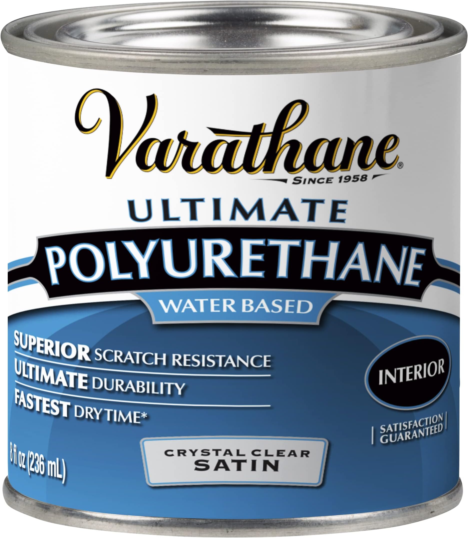 RUST-OLEUM, 1-Gallon, Gloss 200031 Waterborne Diamond Polyurethane ...
