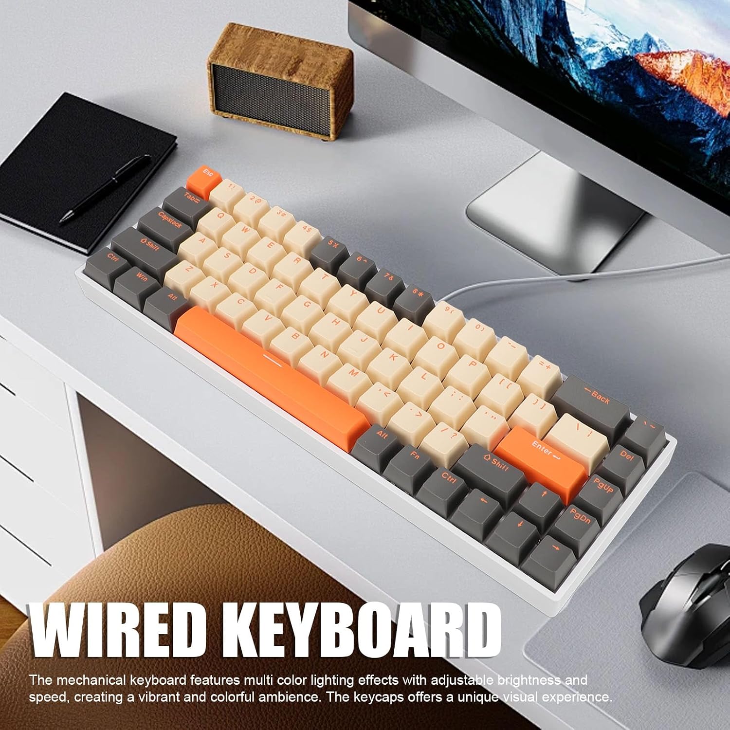 60% Mechanical Gaming Keyboard, Dynamic RGB Backlit Philippines | Ubuy