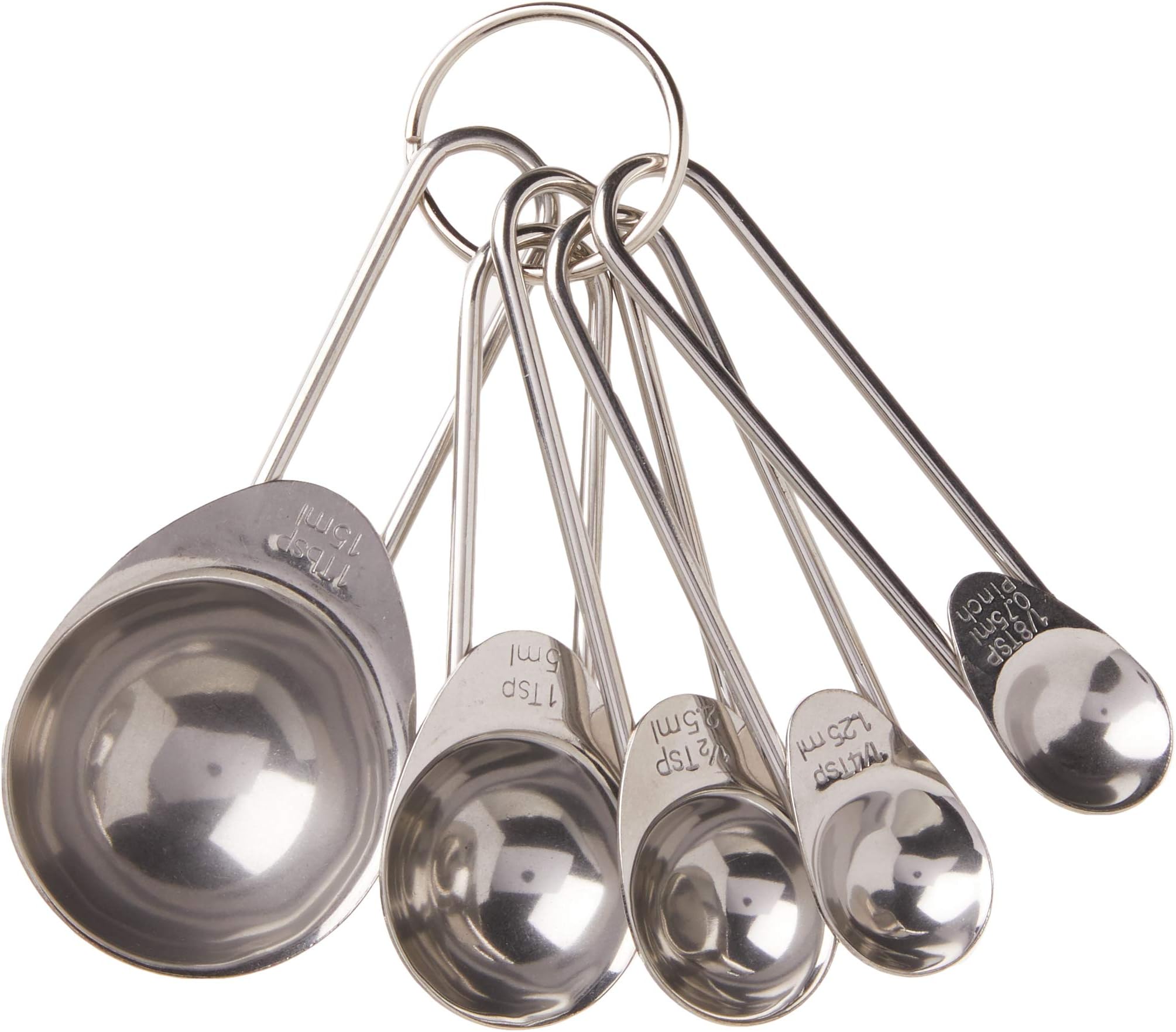 Amazon.com: Sur La Table Rectangular Measuring Spoon Set, Stainless ...