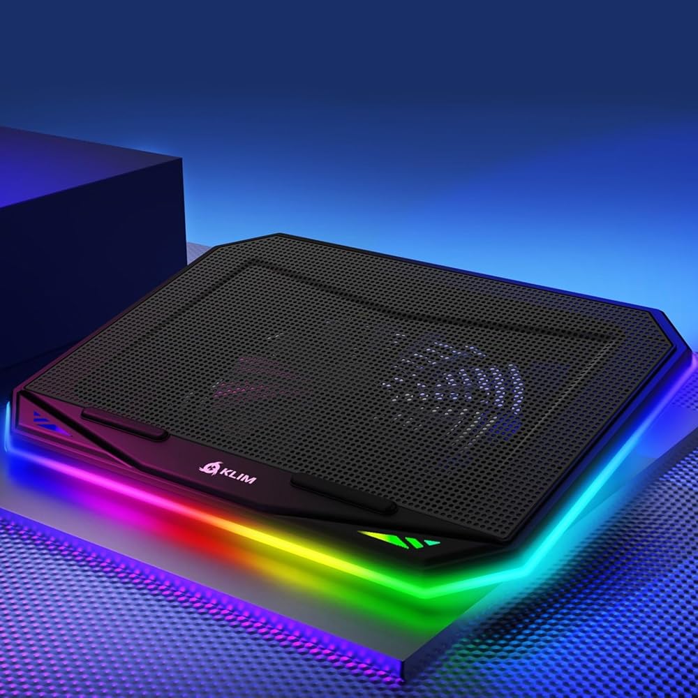 KLIM K21 + Laptop Cooling Pad with RGB backlighting Nepal | Ubuy