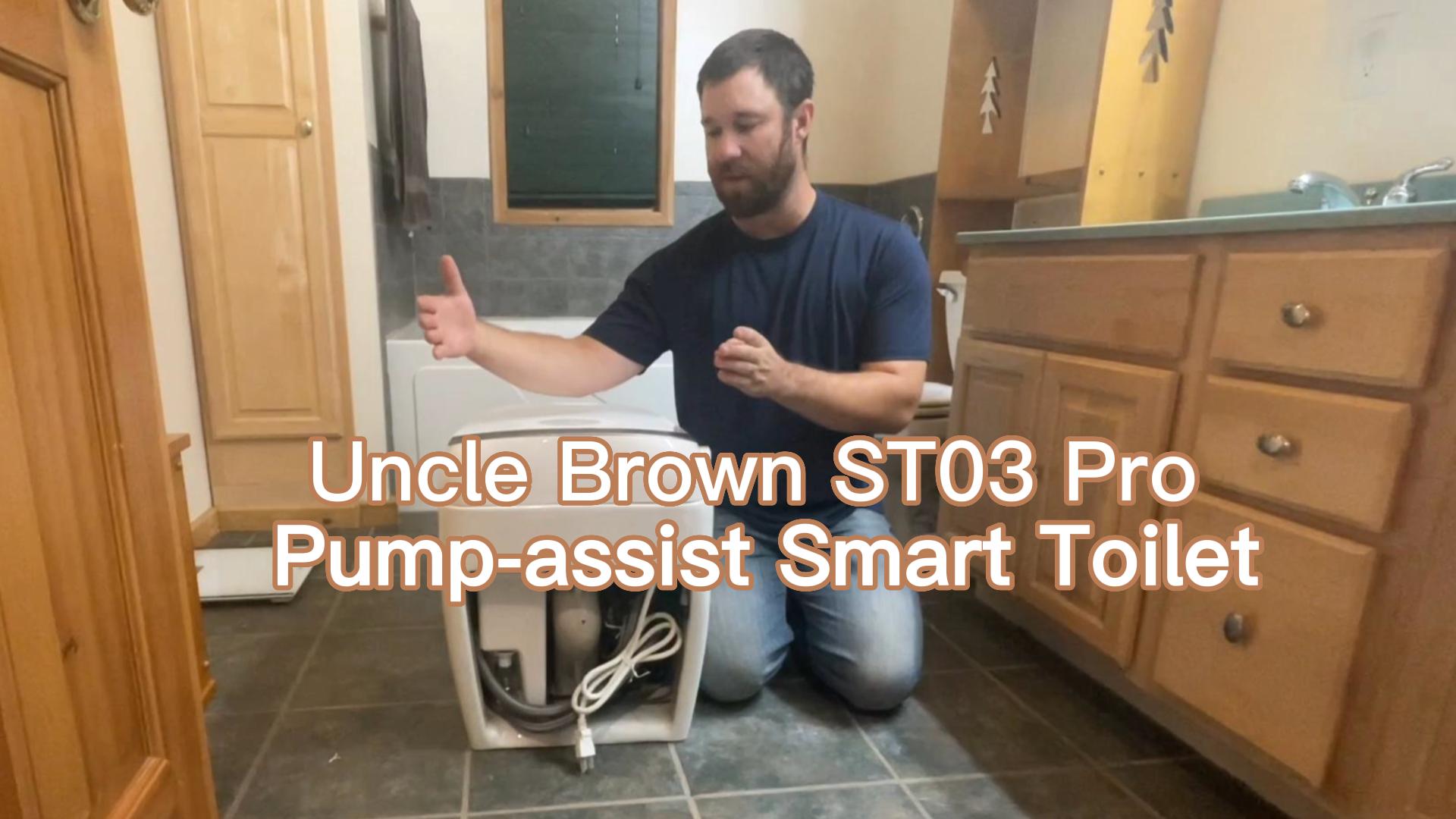 Watch ST03 Pro Pump-assist Smart Toilet on Amazon Live