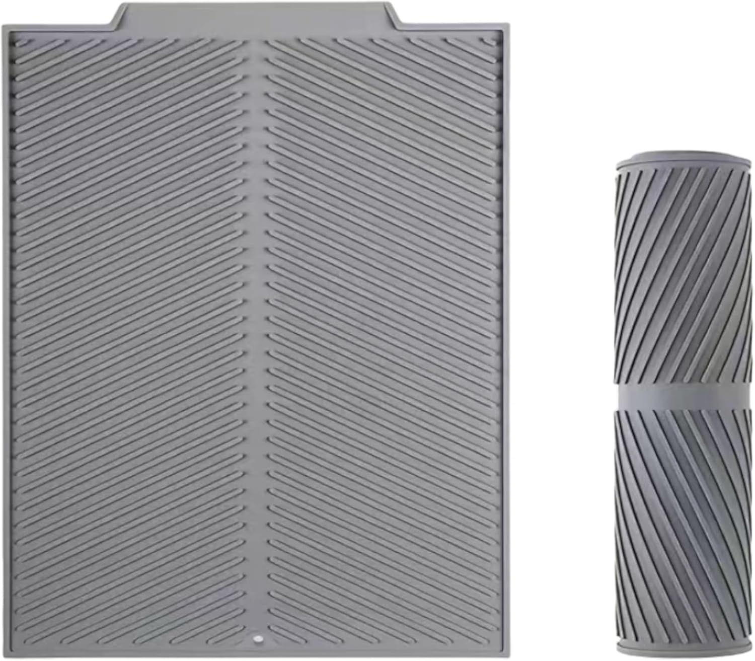 Amazon.com: 1pc Silicone Draining Board Mat, Folding Draining Mat ...