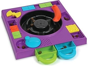 Amazon.com: Brightkins DJ Doggo Puzzle Feeder - Enrichment Toys for ...