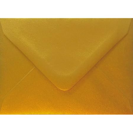 C5 / A5 Premium Gold Metallic Envelopes by Mad as a Crafter (100 ...