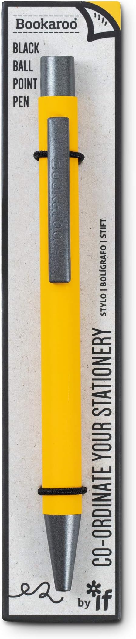 IF Bookaroo Pen, soft touch, colour coated pen with black ink - ORANGE ...