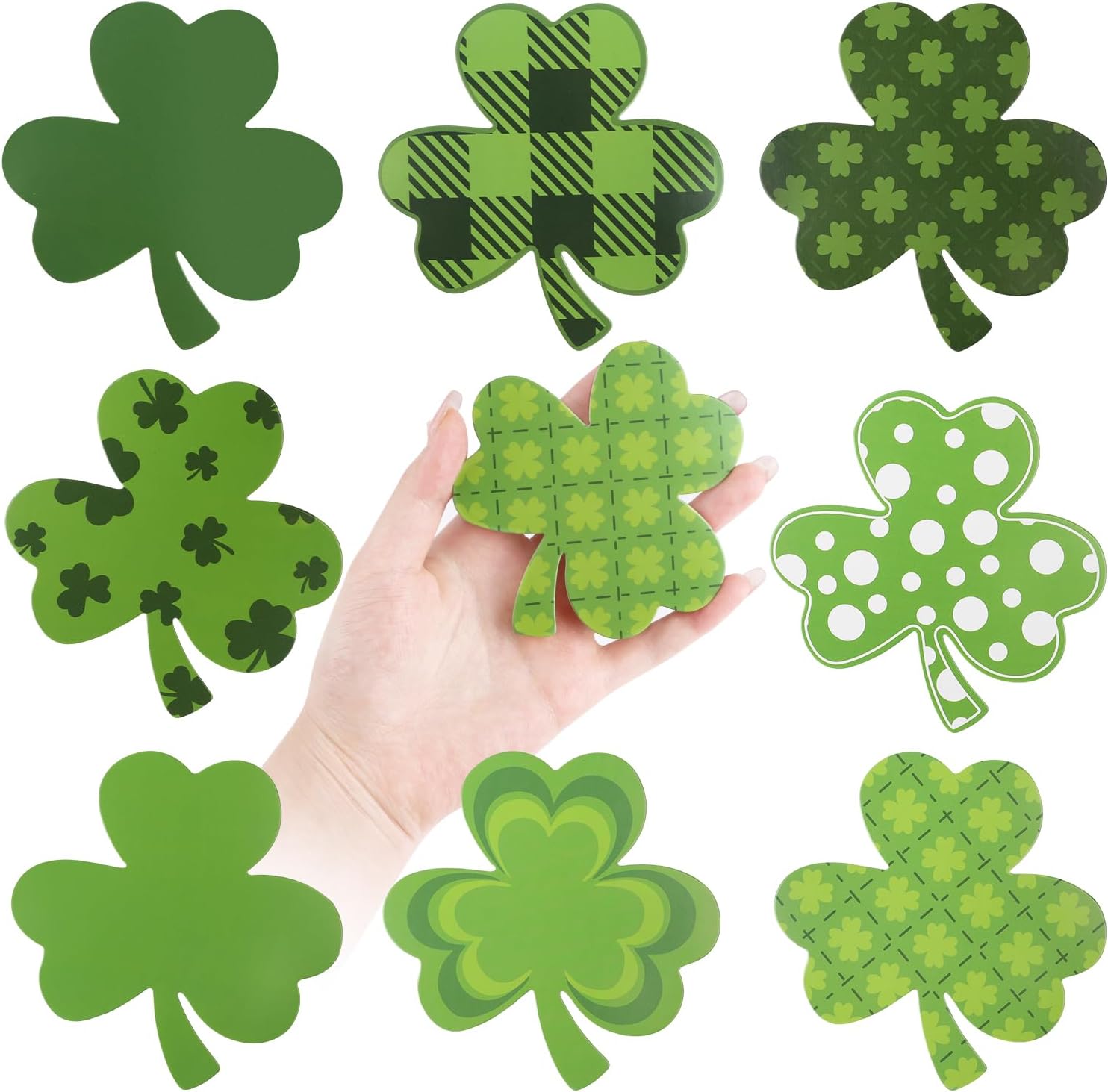 Amazon.com: Assorted Green Four Leaf Clover - Small Assorted Color ...