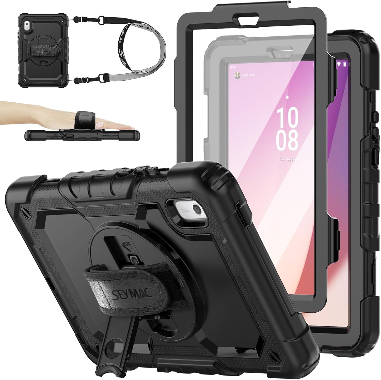 Amazon.com: SEYMAC stock Case for Lenovo Tab M9 (TB-310FU) 2023 with ...