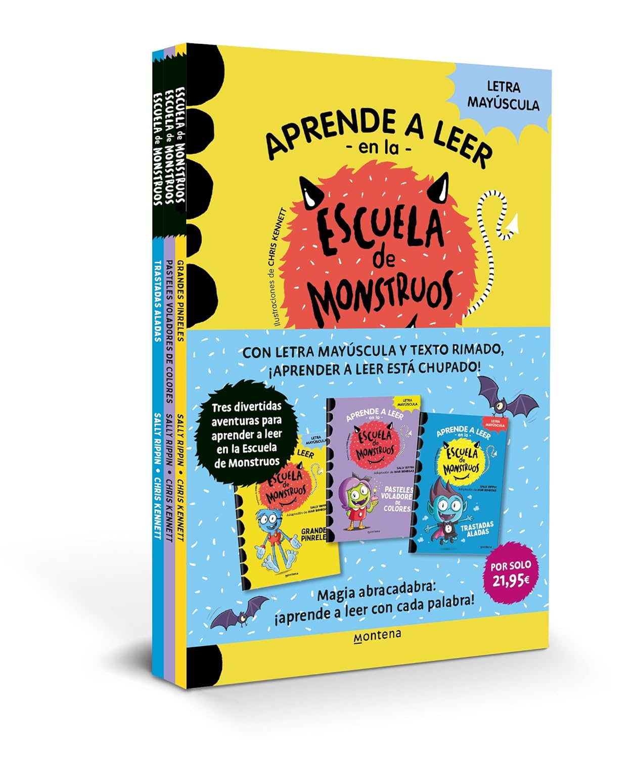 Aprender a leer en la Escuela de Monstruos - Pack con los libros 4, 5 y ...