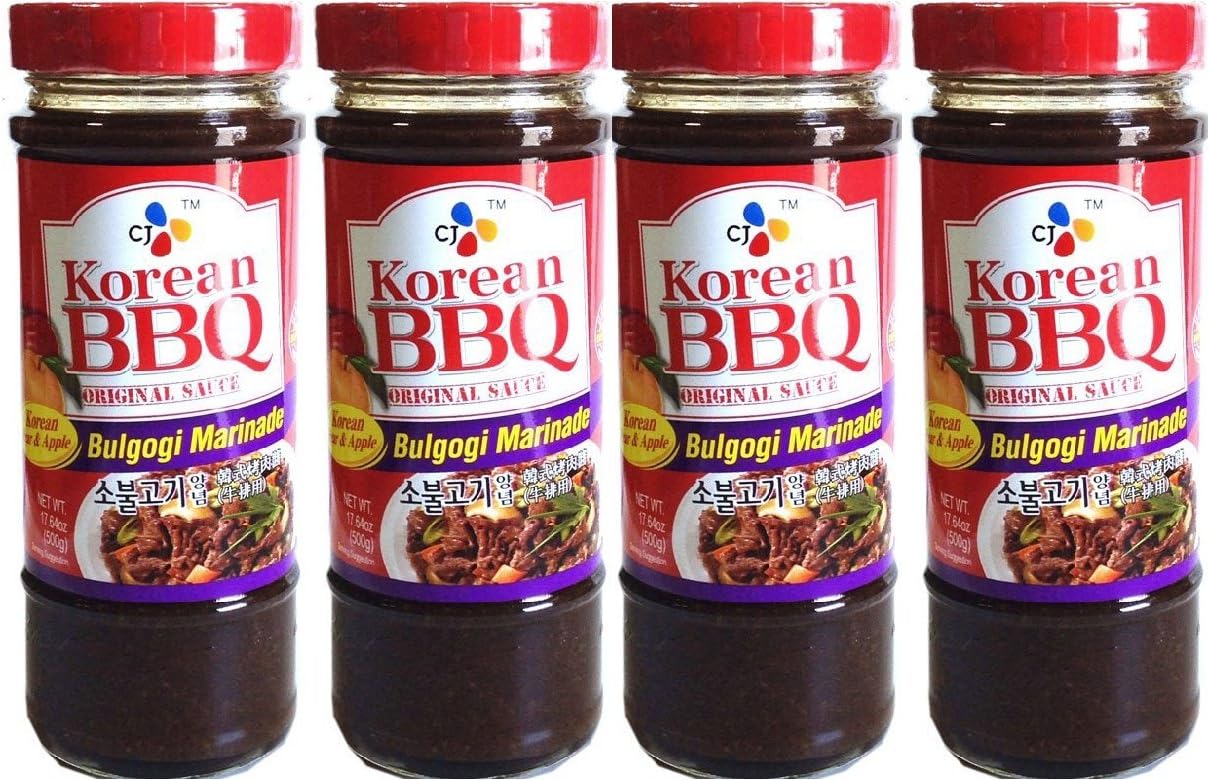 Amazon.com : Bulgogi Sauce Kalbi Marinade Spicy Korean BBQ We Rub You ...
