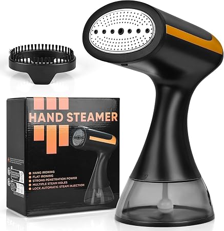 Handheld Clothes Steamer with Brush, 1700W Portable Garment Steamer for ...