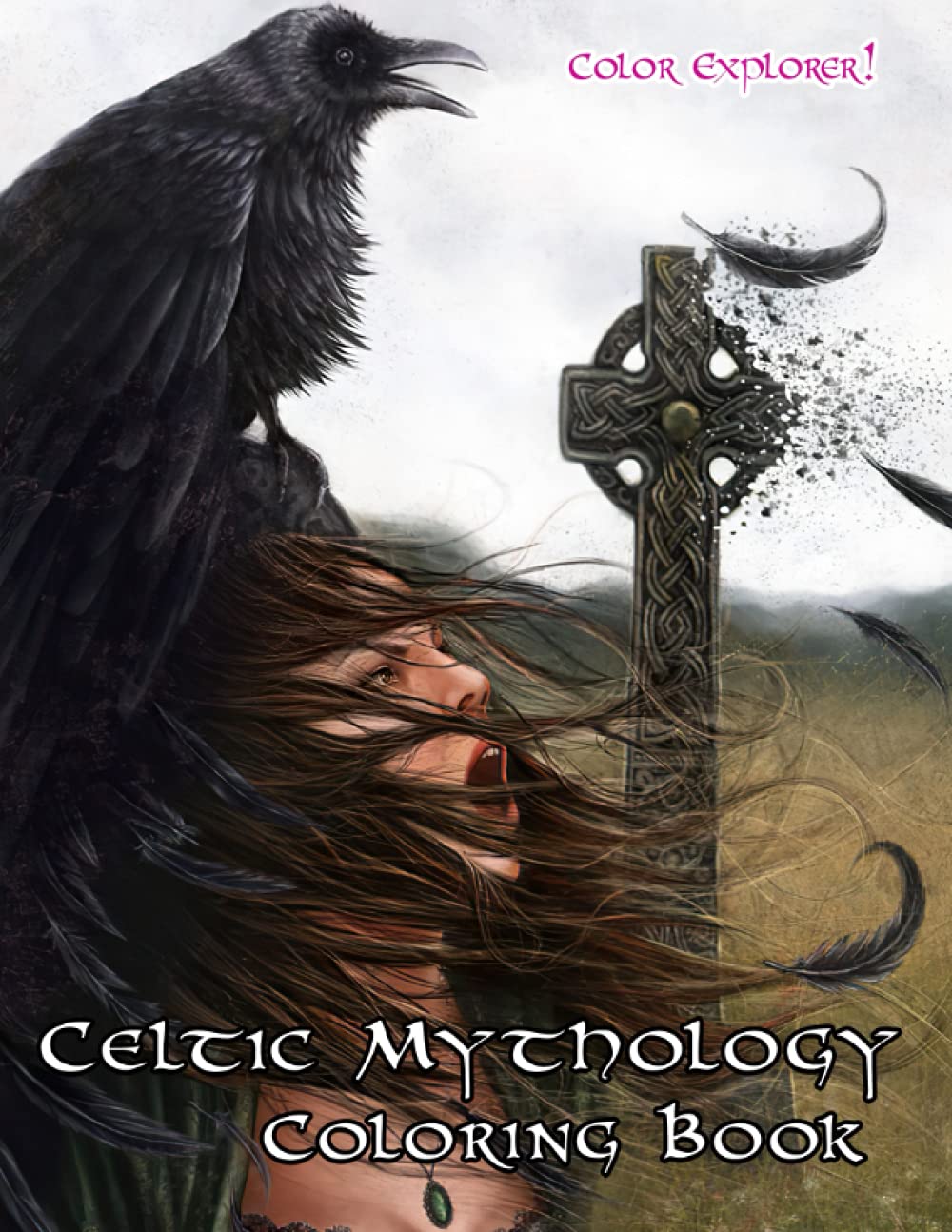 Color Explorer Celtic Mythology Coloring Book Irish Mythical Characters ...