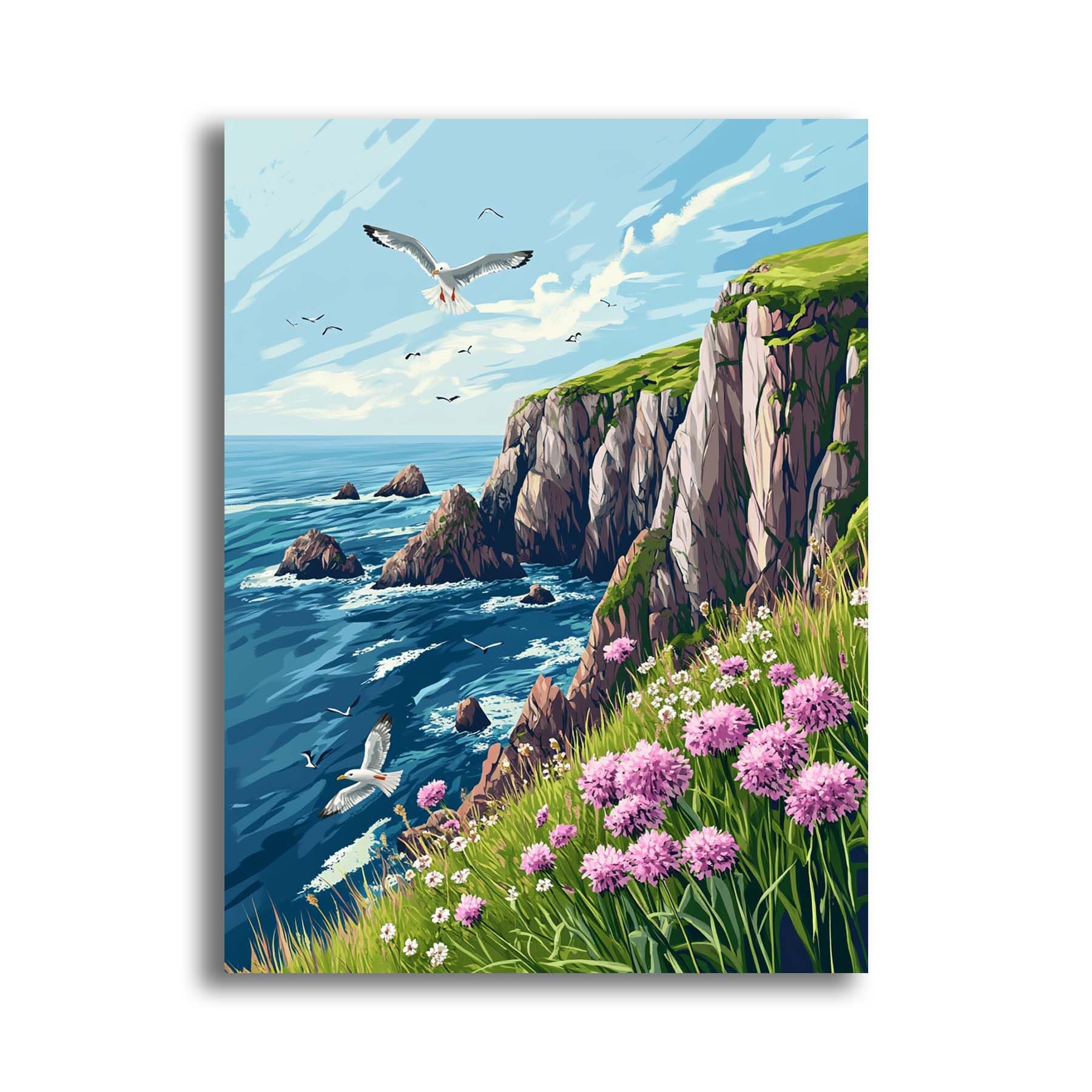 Amazon.com: Yomiie 5D Seagull Diamond Painting Kits for Adults, Paint ...