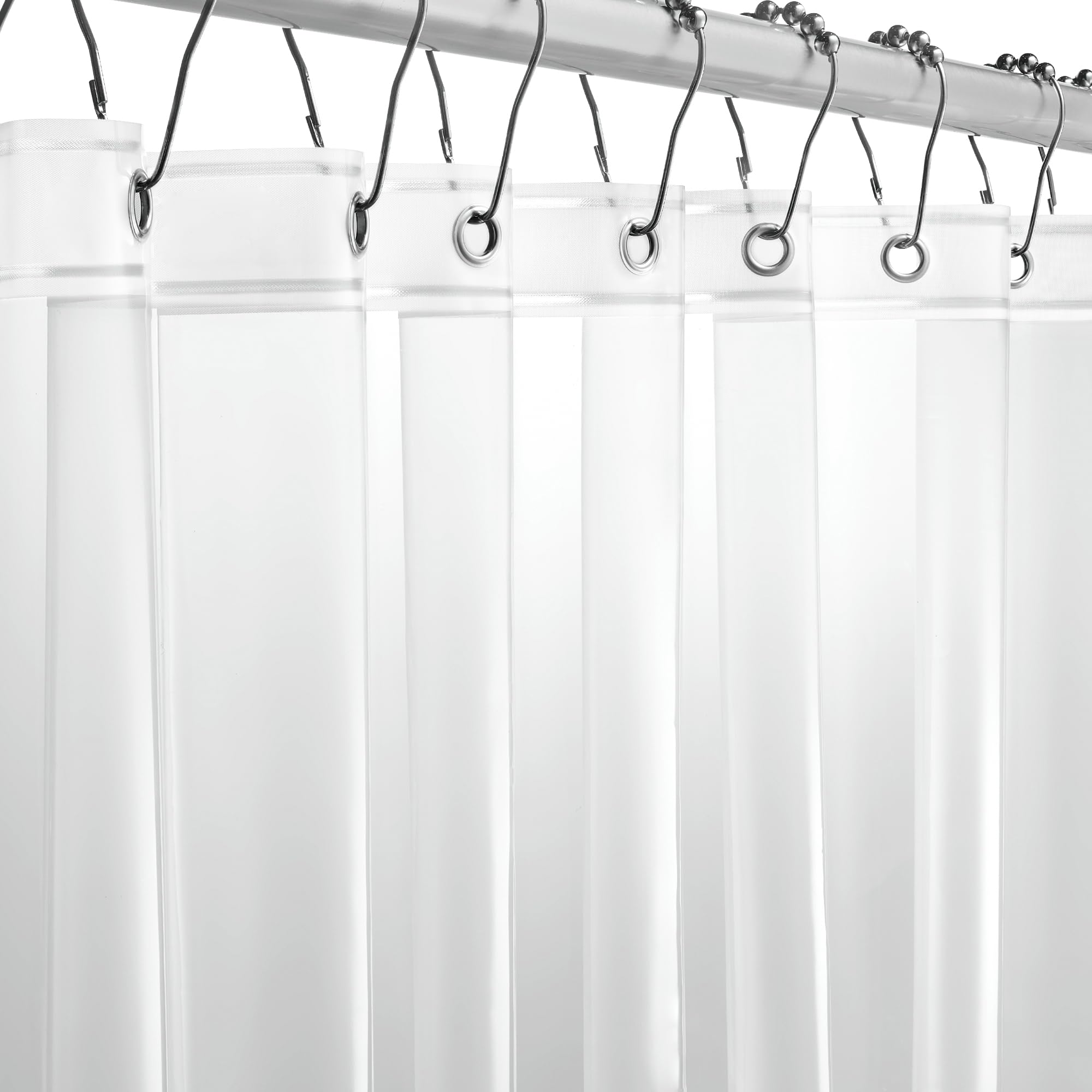 Amazon.com: 2 Pack 8G Clear Shower Curtain Liner, 72 x 72 PEVA Bathroom ...