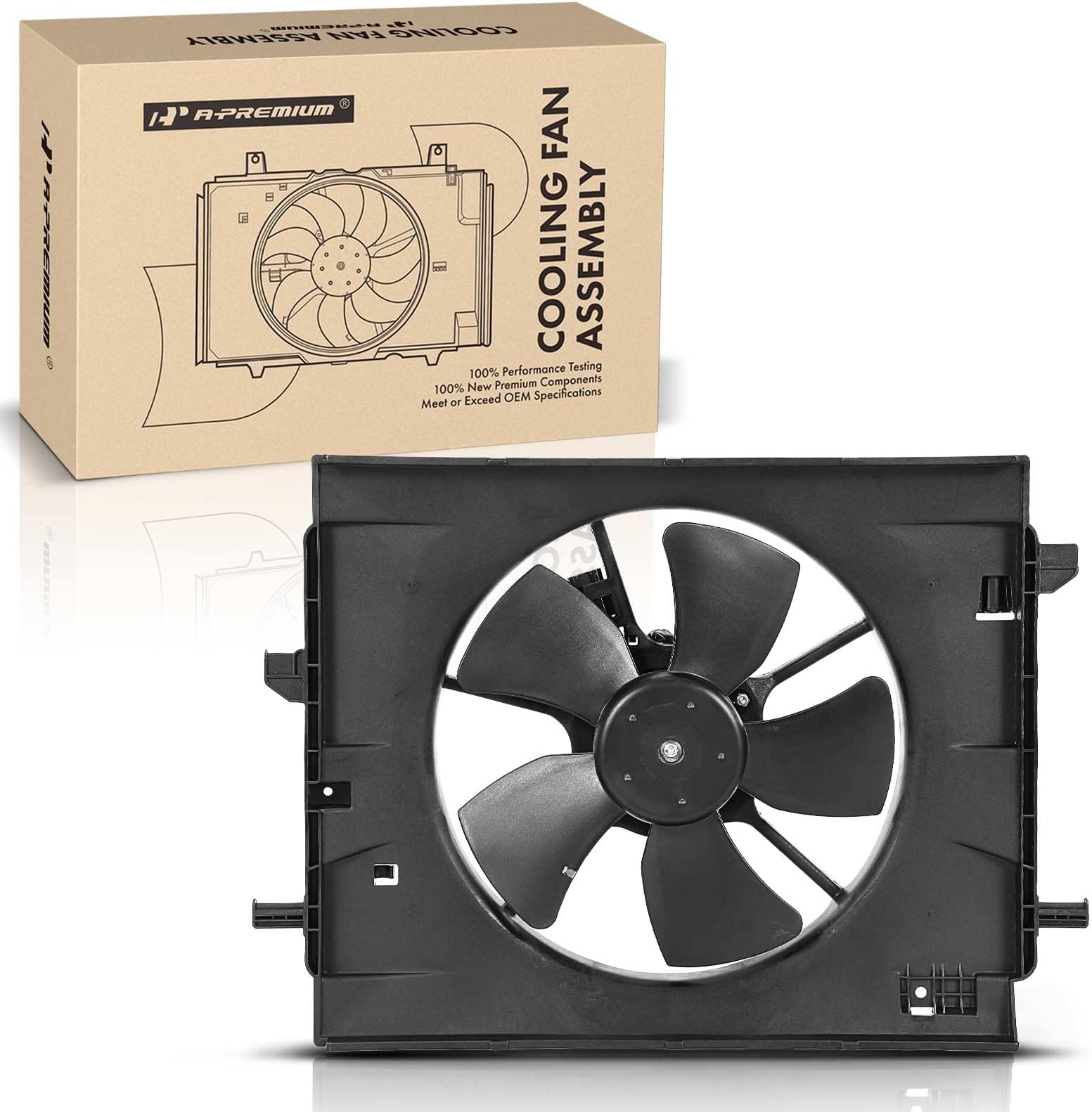 Amazon.com: A-Premium Engine Radiator Cooling Fan Assembly Compatible ...