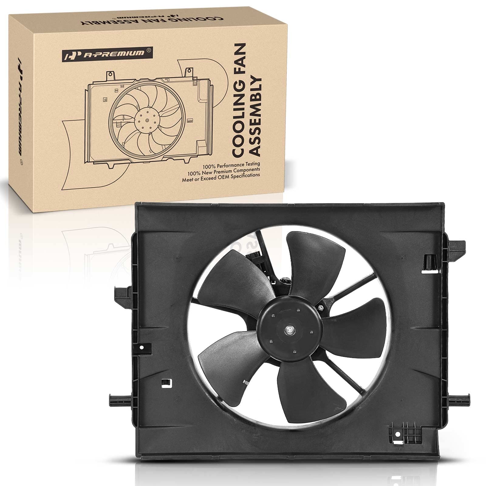 Amazon.com: A-Premium Engine Radiator Cooling Fan Assembly Compatible ...