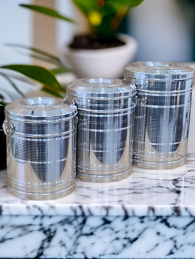 Buy STAINLESS STEEL RATION DABA (9X10), KITCHEN CONTAINER, KITCHEN ...