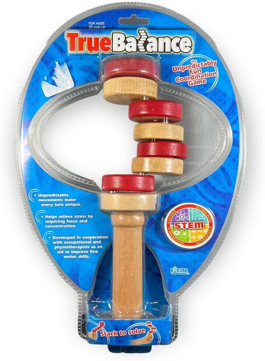 Amazon.com: TrueBalance Coordination Game | Handheld Balance Toy for ...