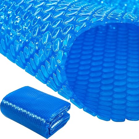 Amazon.com : Frienda 6 x 6 ft Hot Tub Bubble Cover Pool 16 Mil Thermal ...