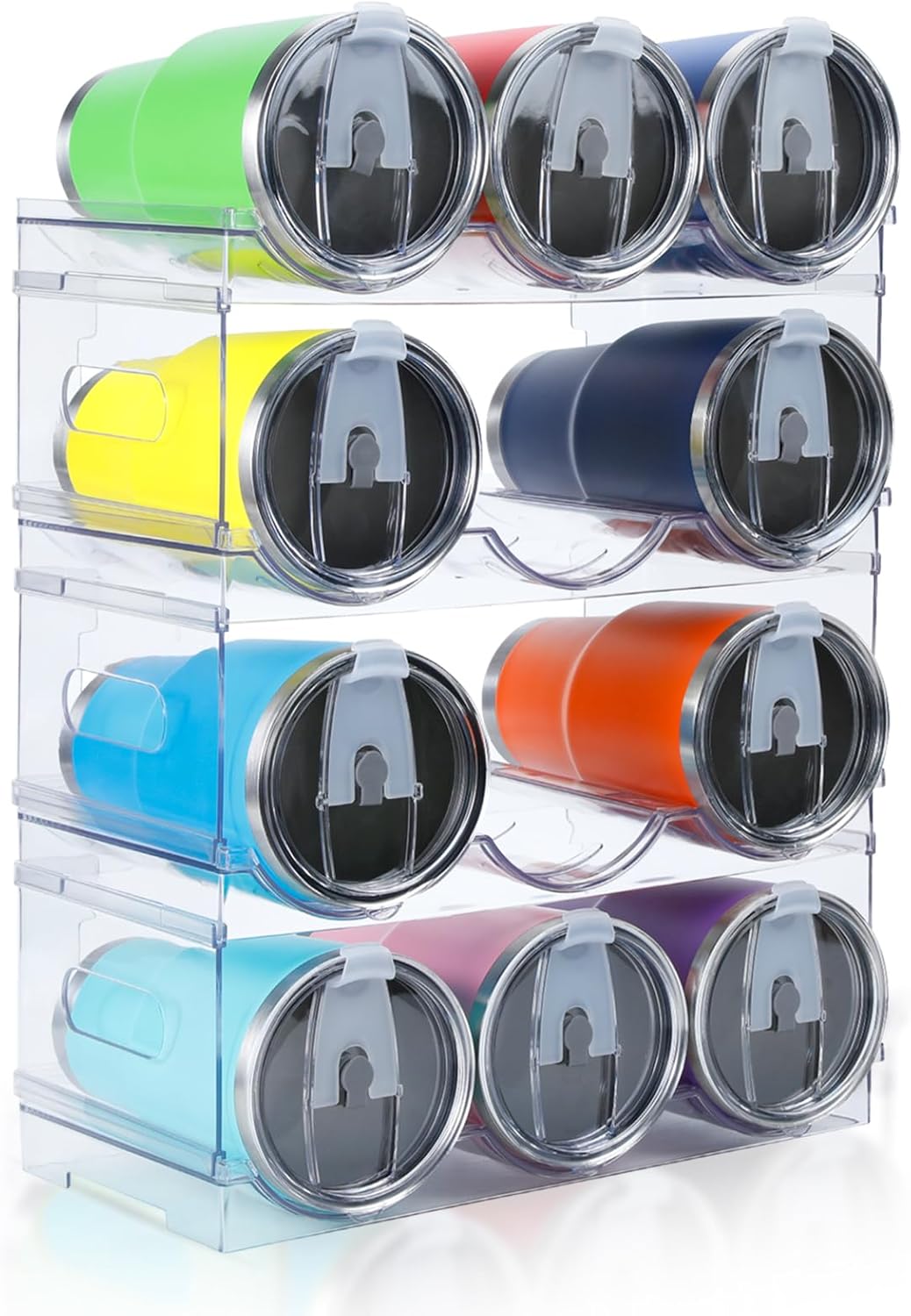 Amazon.com: Damomo [Large Compartment] Water Bottle Organizer for ...