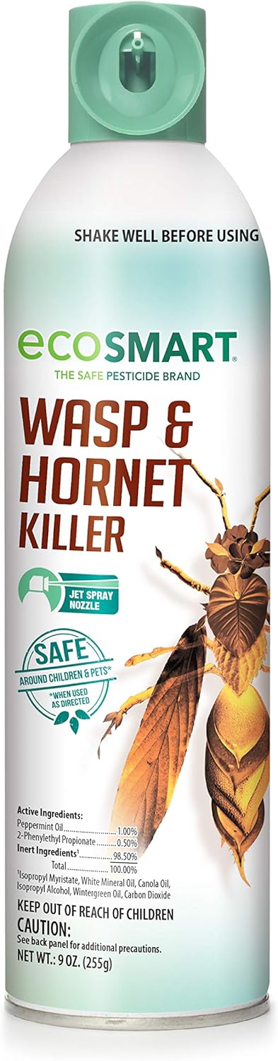 Amazon.com: EcoSmart Natural, Plant-Based Essential Oil Wasp and Hornet ...