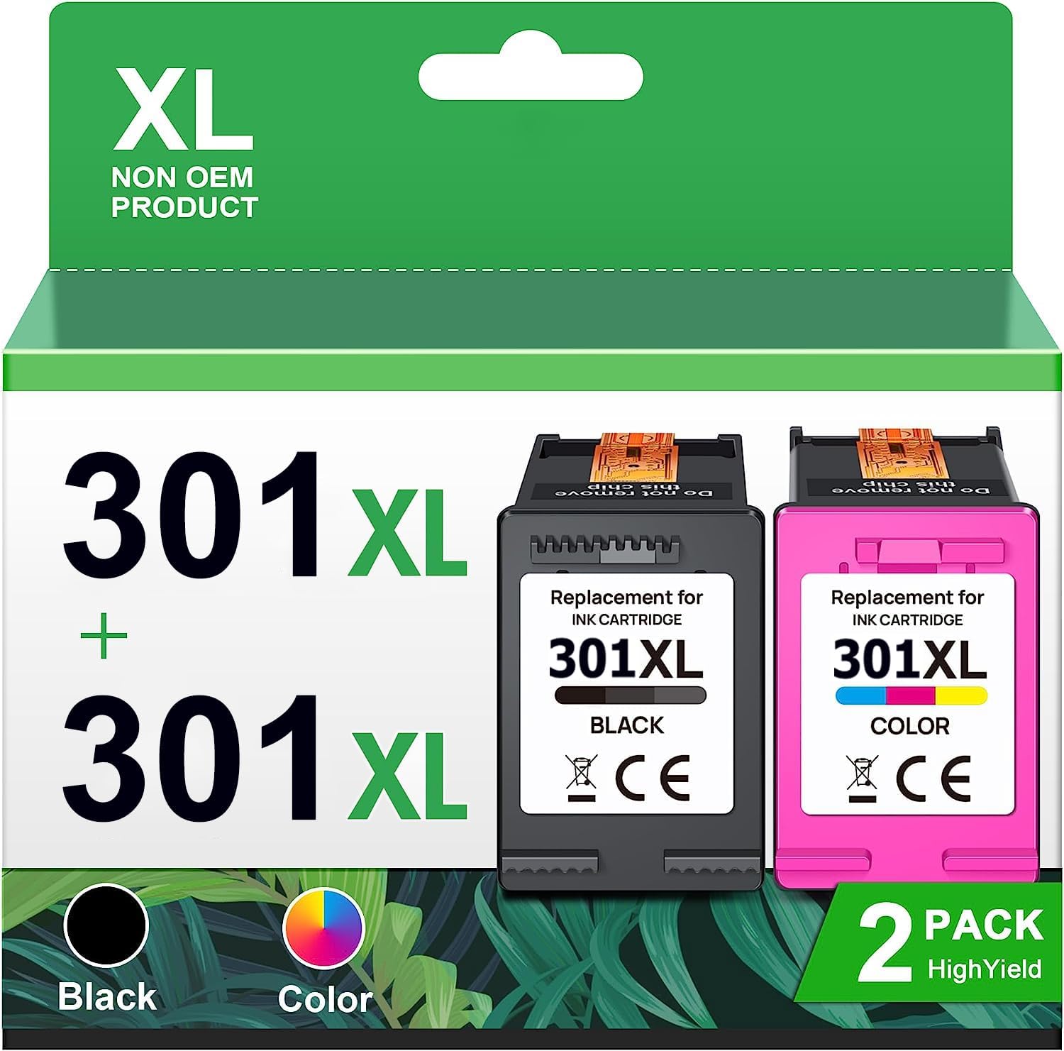 301XL Cartouches d'encre Remplacement pour Cartouche Encre HP 301 XL ...