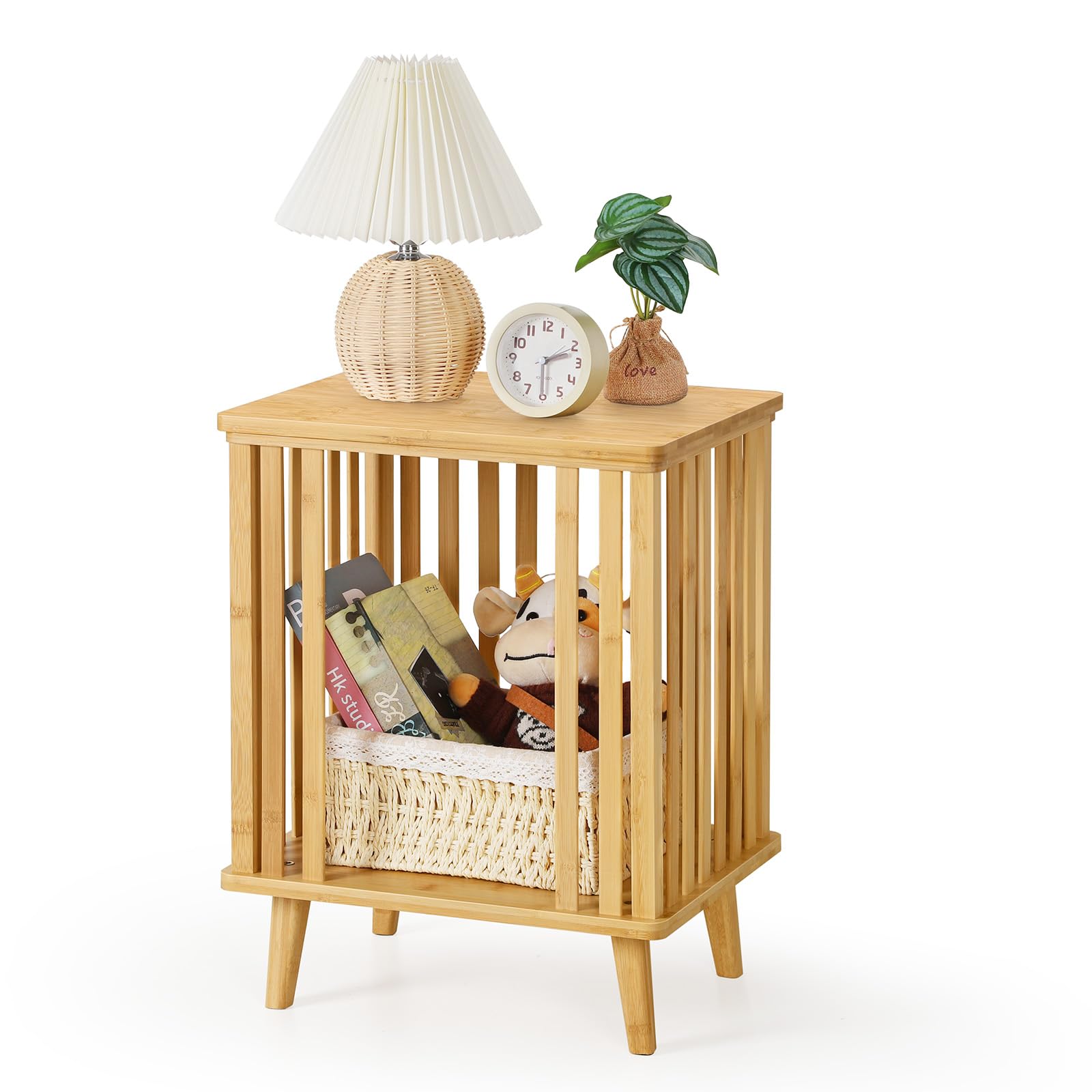 Snapklik.com : Bamboo Nightstand