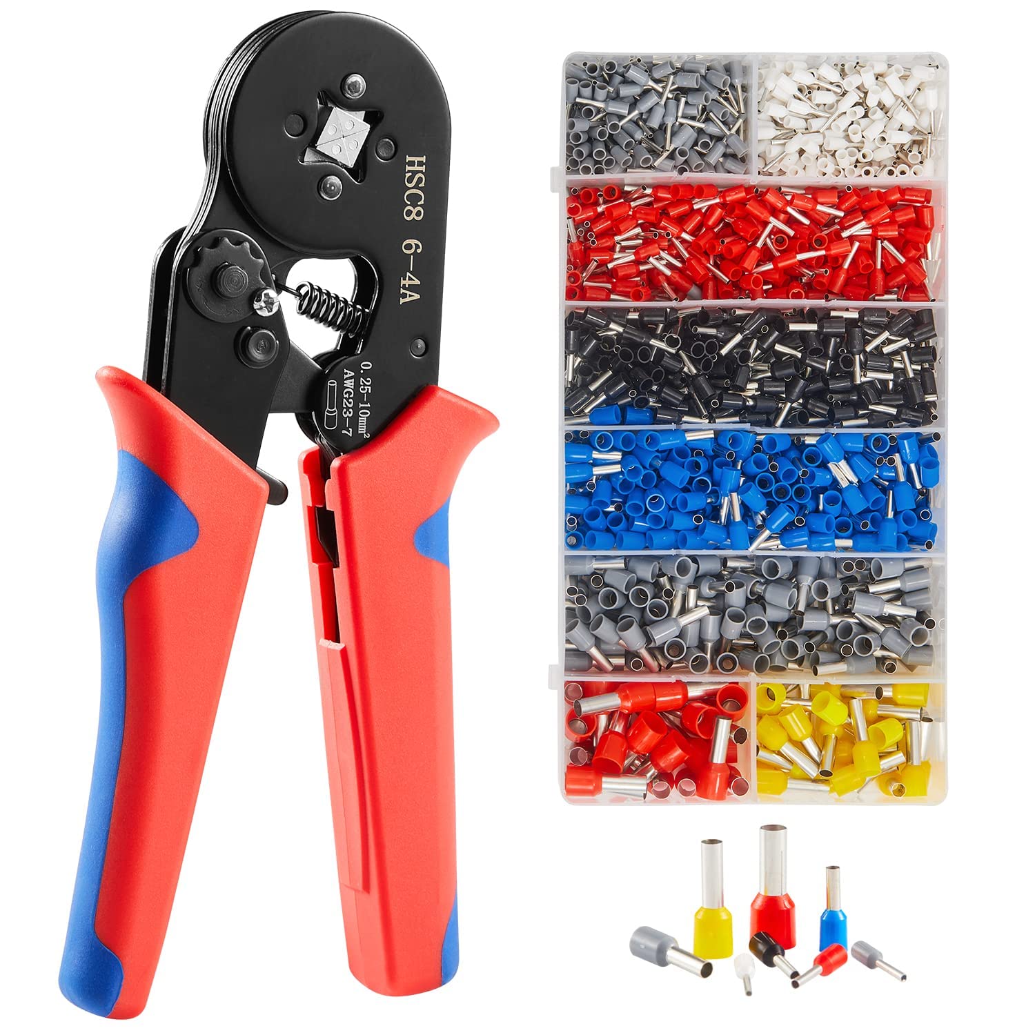 Ferrule Crimping Tools Wire Pliers - 1250 PCS Wire Ferrules with ...