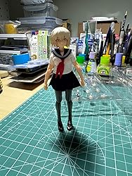 Amazon.co.jp: 「AC」海牛工業＆ACFUN 1/12 海牛の野望 EIMI 二次元 JK 可動 アクション フィギュア 完成品 5周年 限定版 : ホビー