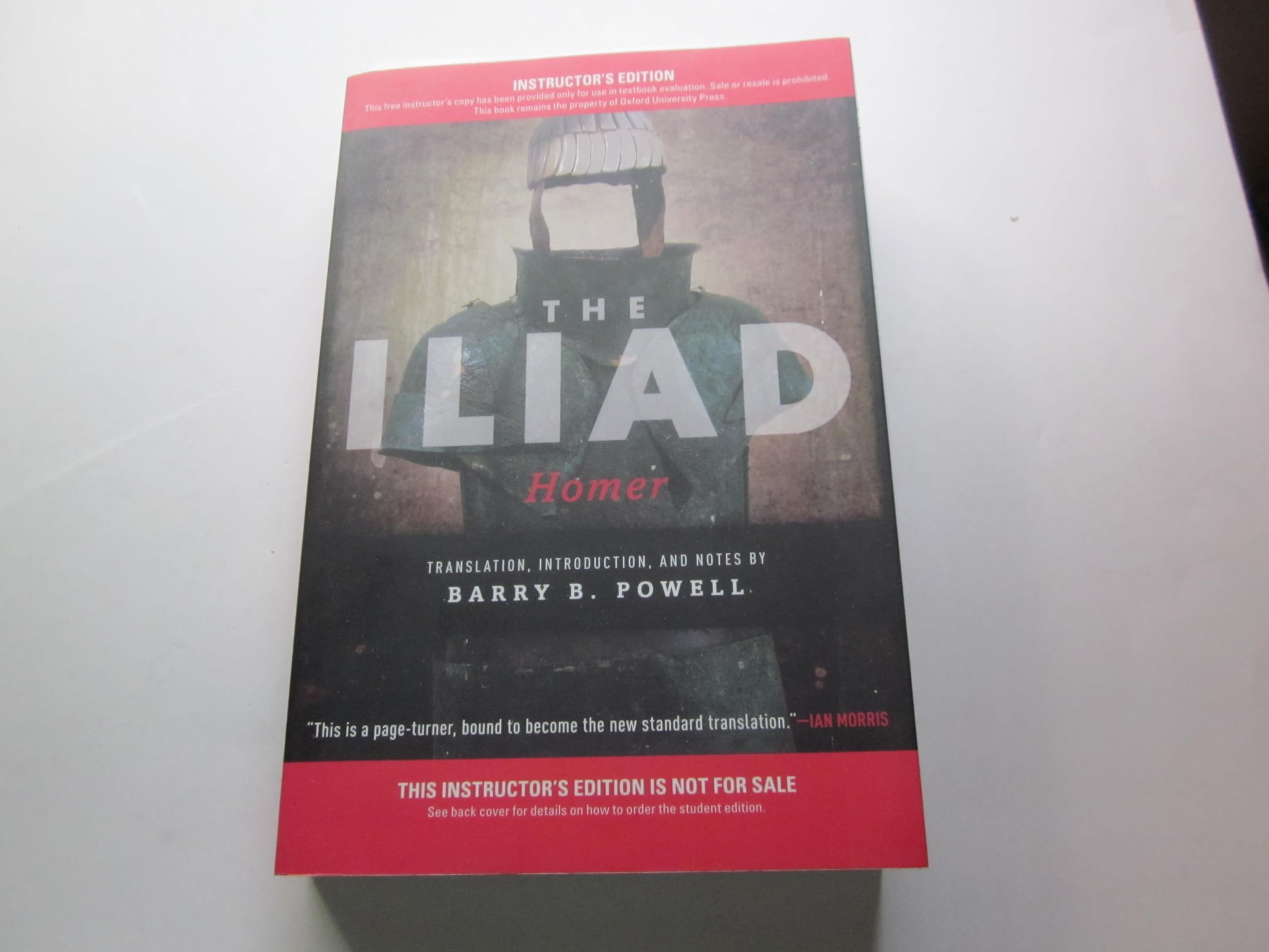 Amazon.com: The Iliad: 9780199925865: Homer, Barry B. Powell: Books