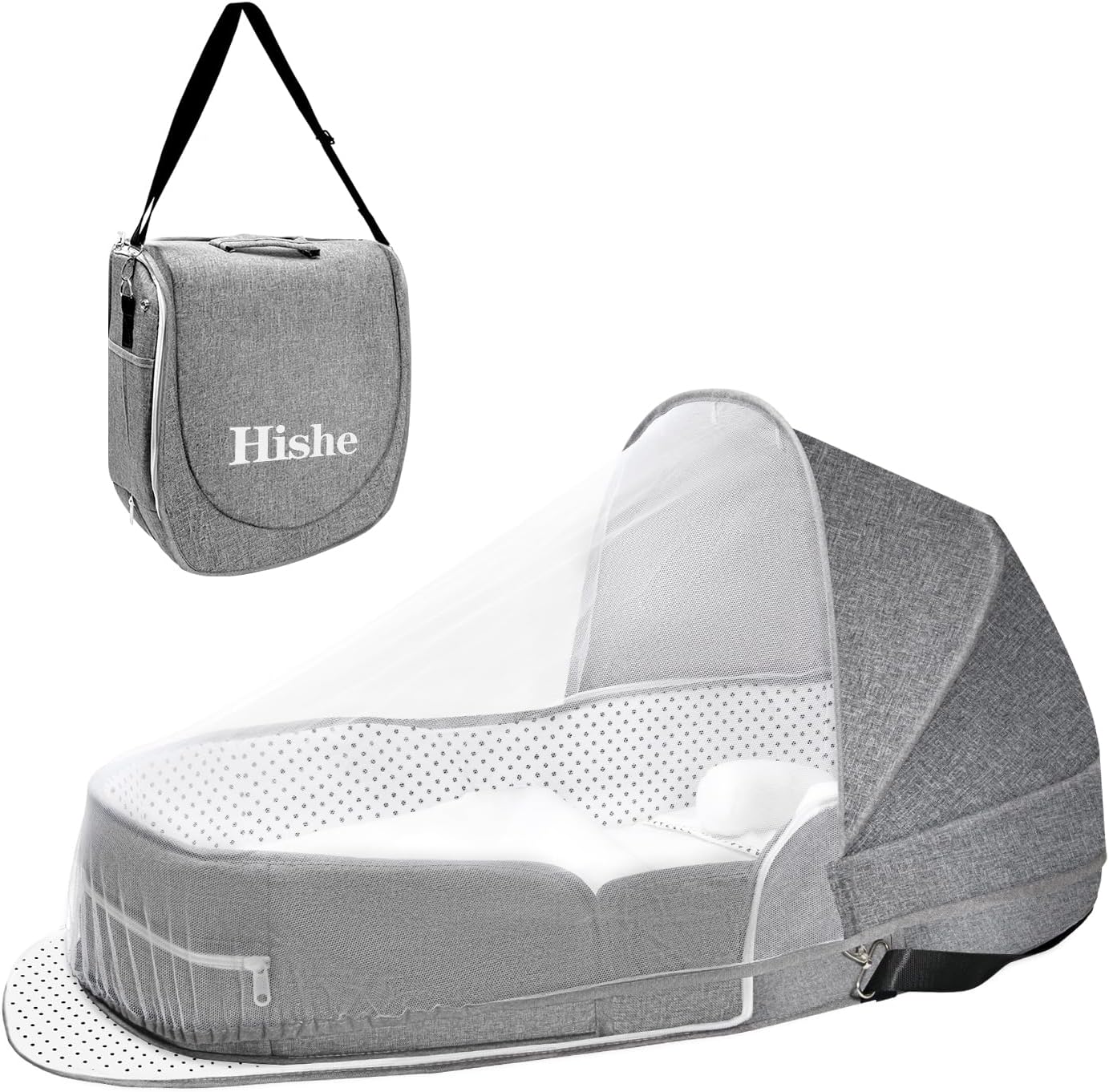 Amazon.com: Munchkin Brica Baby Travel Pod, Grey : Baby