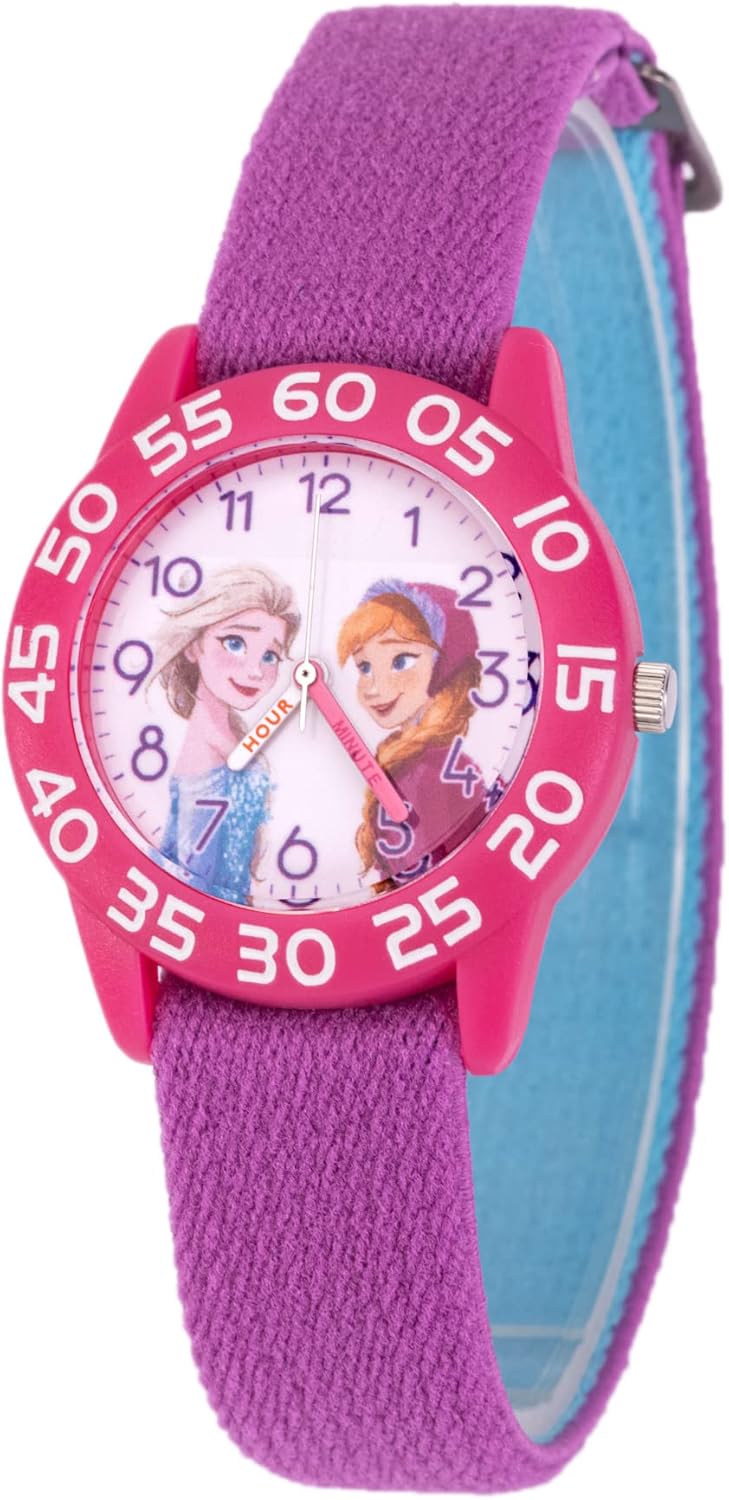 Amazon.com: DISNEY Frozen Watch for Girls - Elsa and Anna Watch for ...