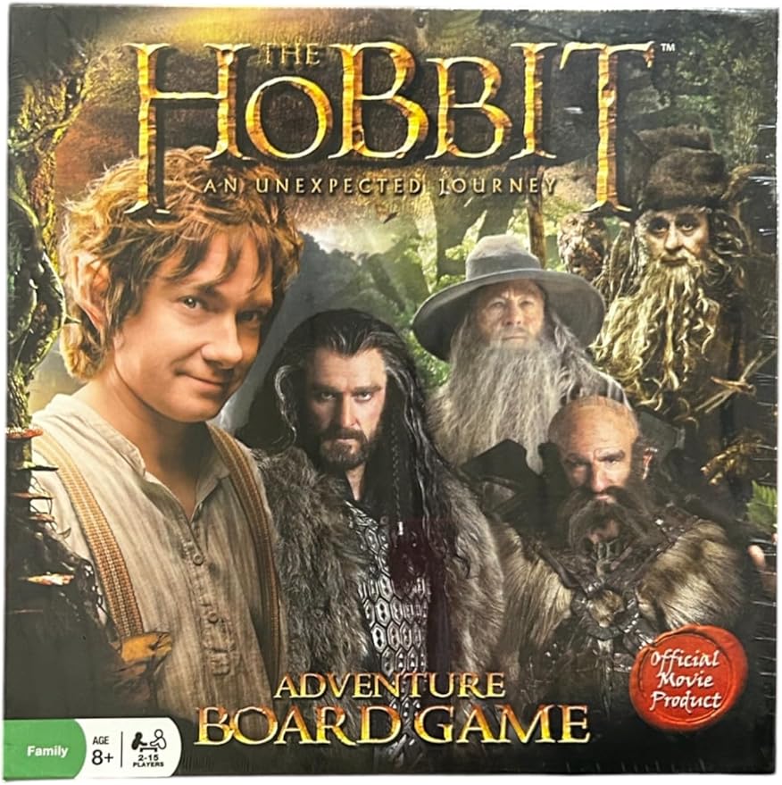 Amazon.com: The Hobbit: an Unexpected Journey Adventure Board Game ...