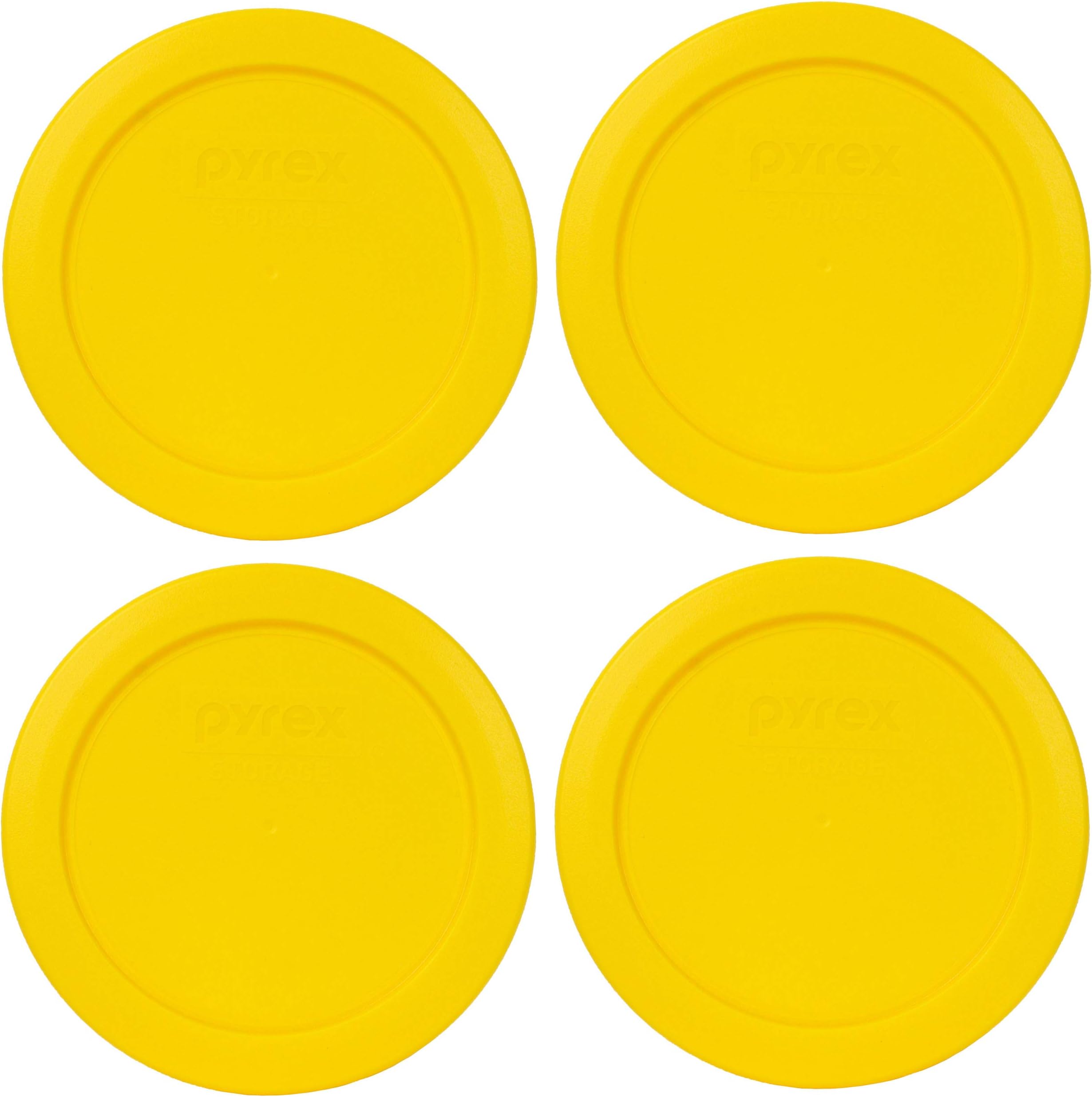 Amazon.com: Pyrex 7200-PC Meyer Yellow Round Plastic Food Storage Lid ...