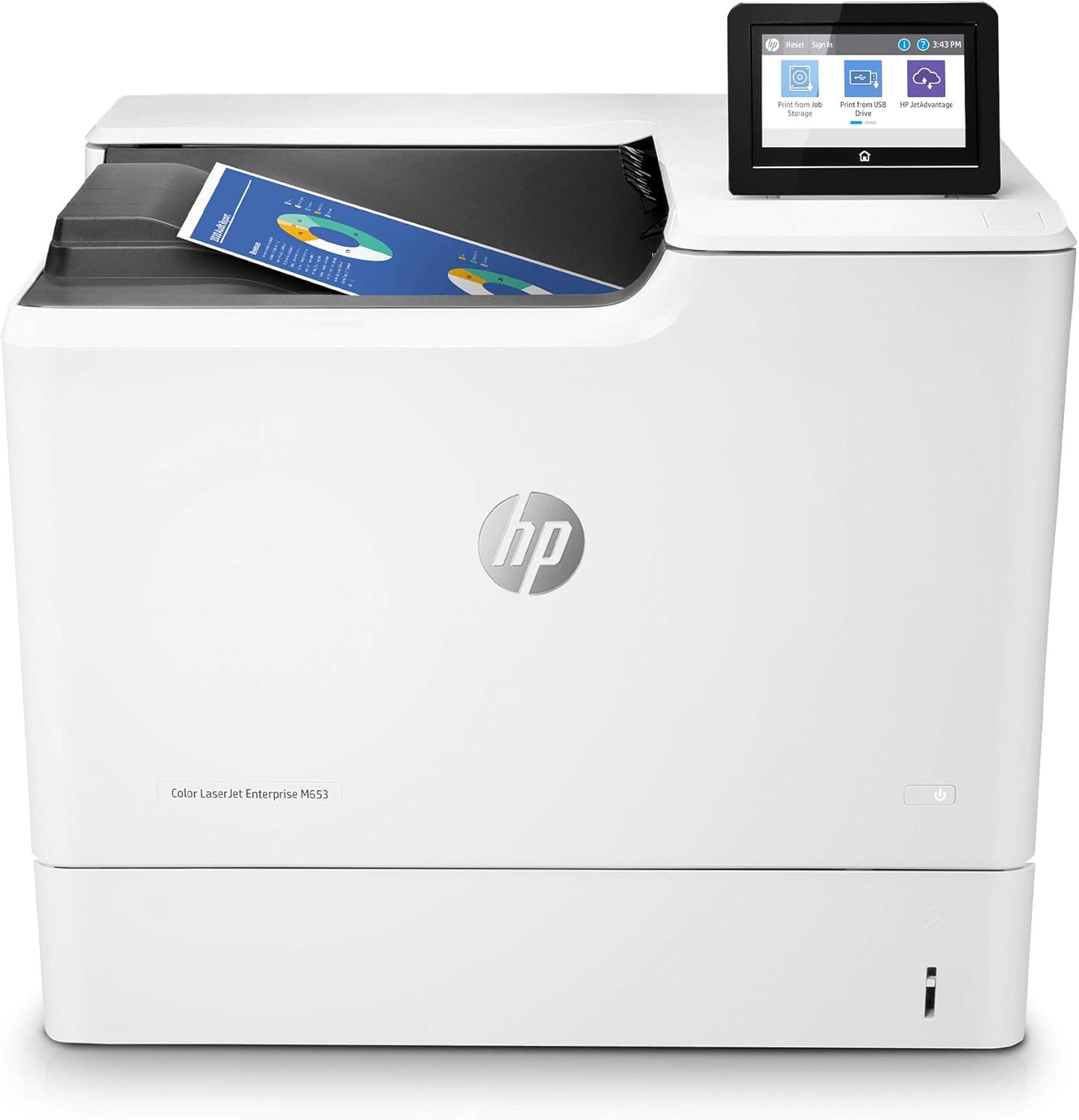 Amazon.com: HP (J8A04A)Color LaserJet Enterprise M653dn Printer with ...