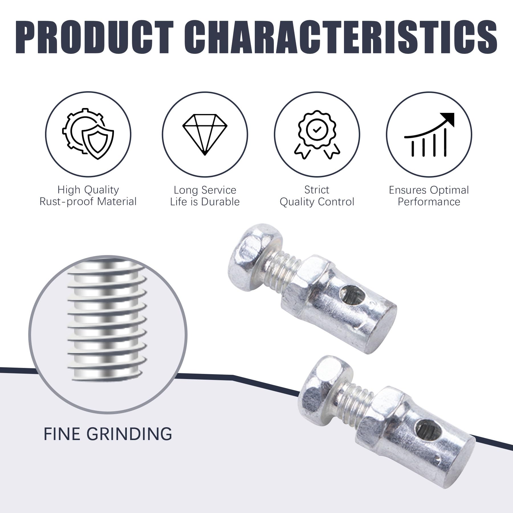 Snapklik.com : CIOM Universal 20pcs Brake/Throttle Cable Ends:1/8 ...