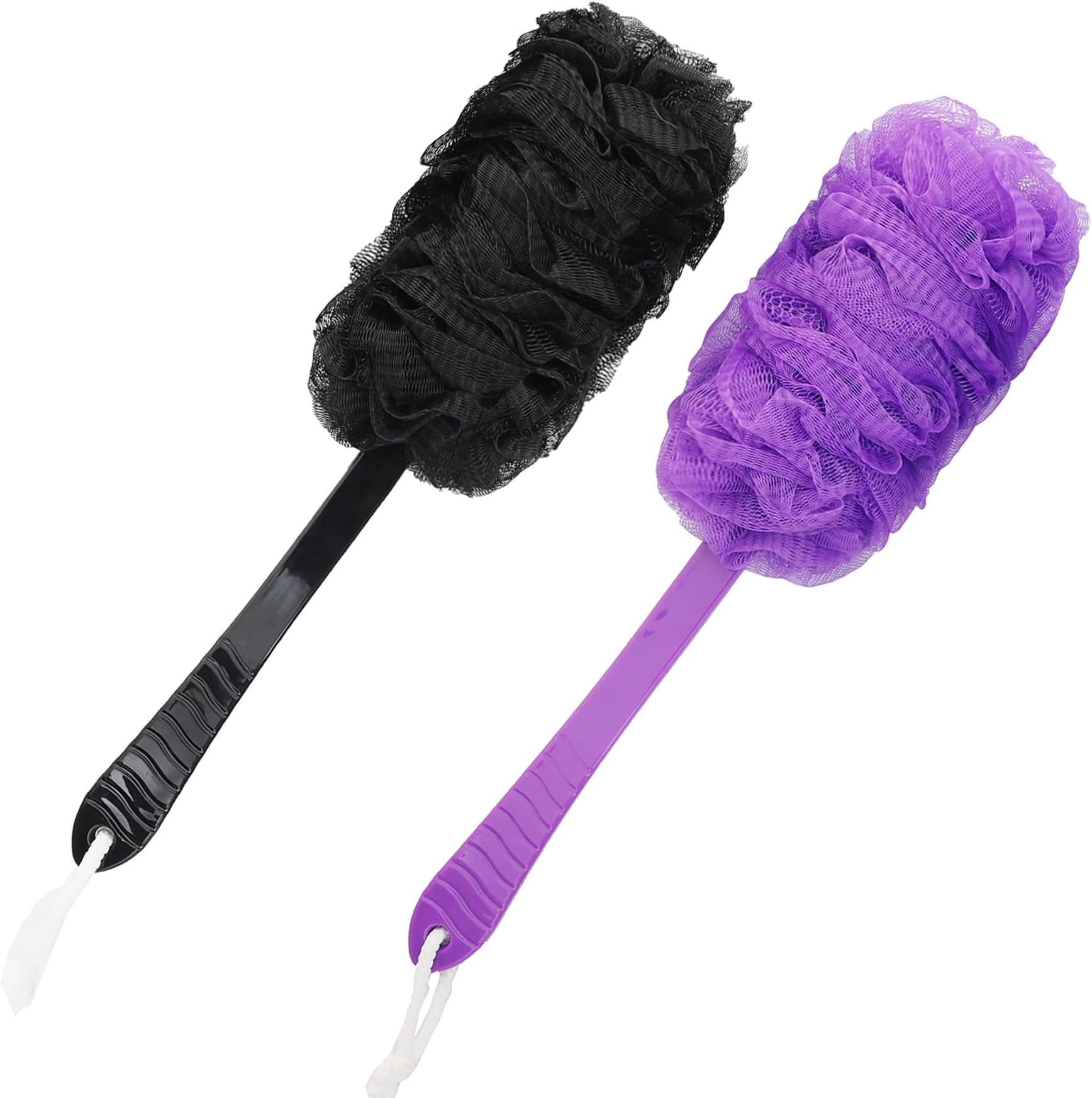 Amazon.com : Vive Shower Loofah with Handle (17”) - Lufa on a Long ...